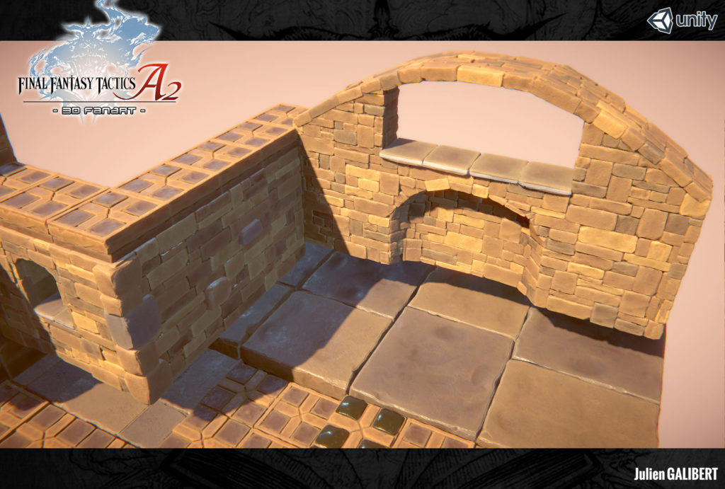 Final Fantasy Tactics Advance 2 3D Fanart: Walls building! - Julien ...