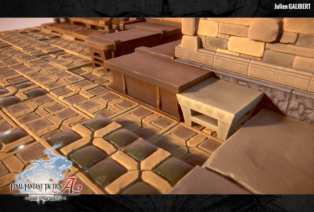 FFTA2 3D Fanart: New stuffs are there ! - Julien Galibert