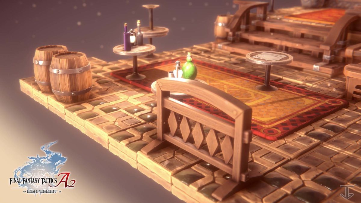 Final Fantasy Tactics Advance 2 3D Fanart